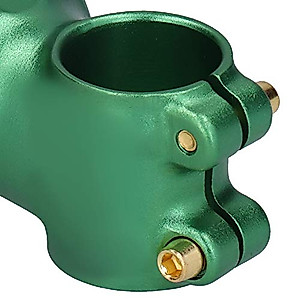 Jiawu Bike Handlebar Stem, Durable 31.8mm Stable 7 Degree Convenient Road Bike Stem, for Road Bike Bike(Green)