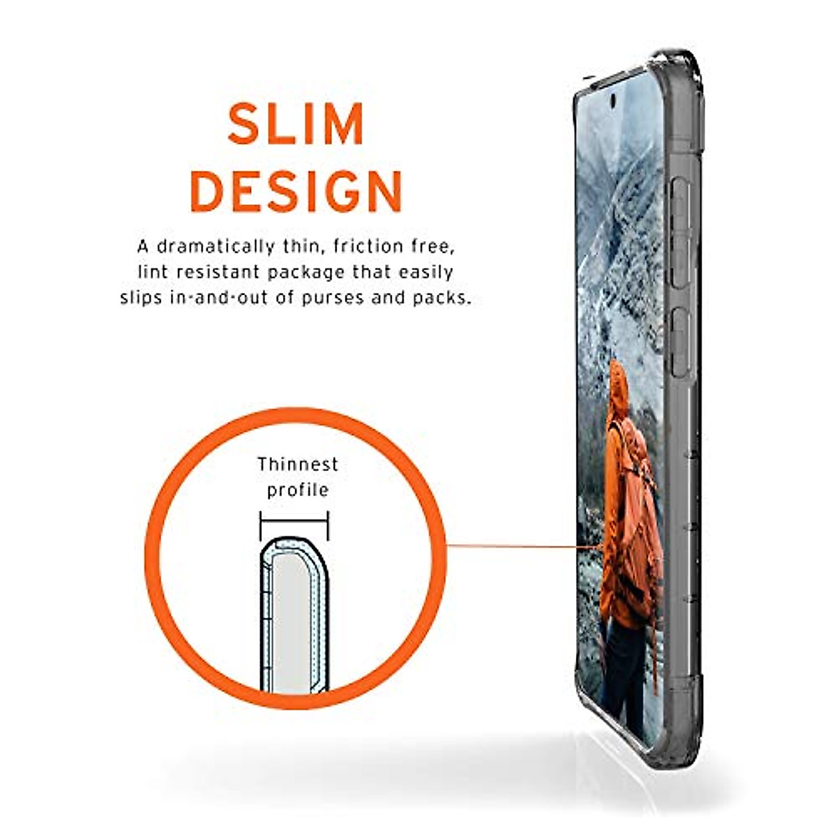 URBAN ARMOR GEAR UAG Samsung Galaxy S20 Plus Case [6.7-inch Screen] Plyo [Ice] Clear Impact Resistant Military Drop Tested Protective Cover