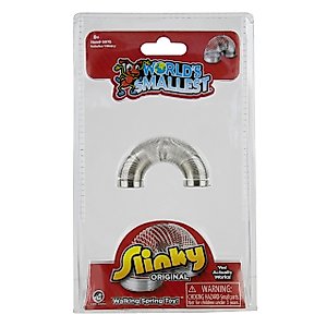 Worlds Smallest Slinky, Walking Spring Toy, Fidget Toy