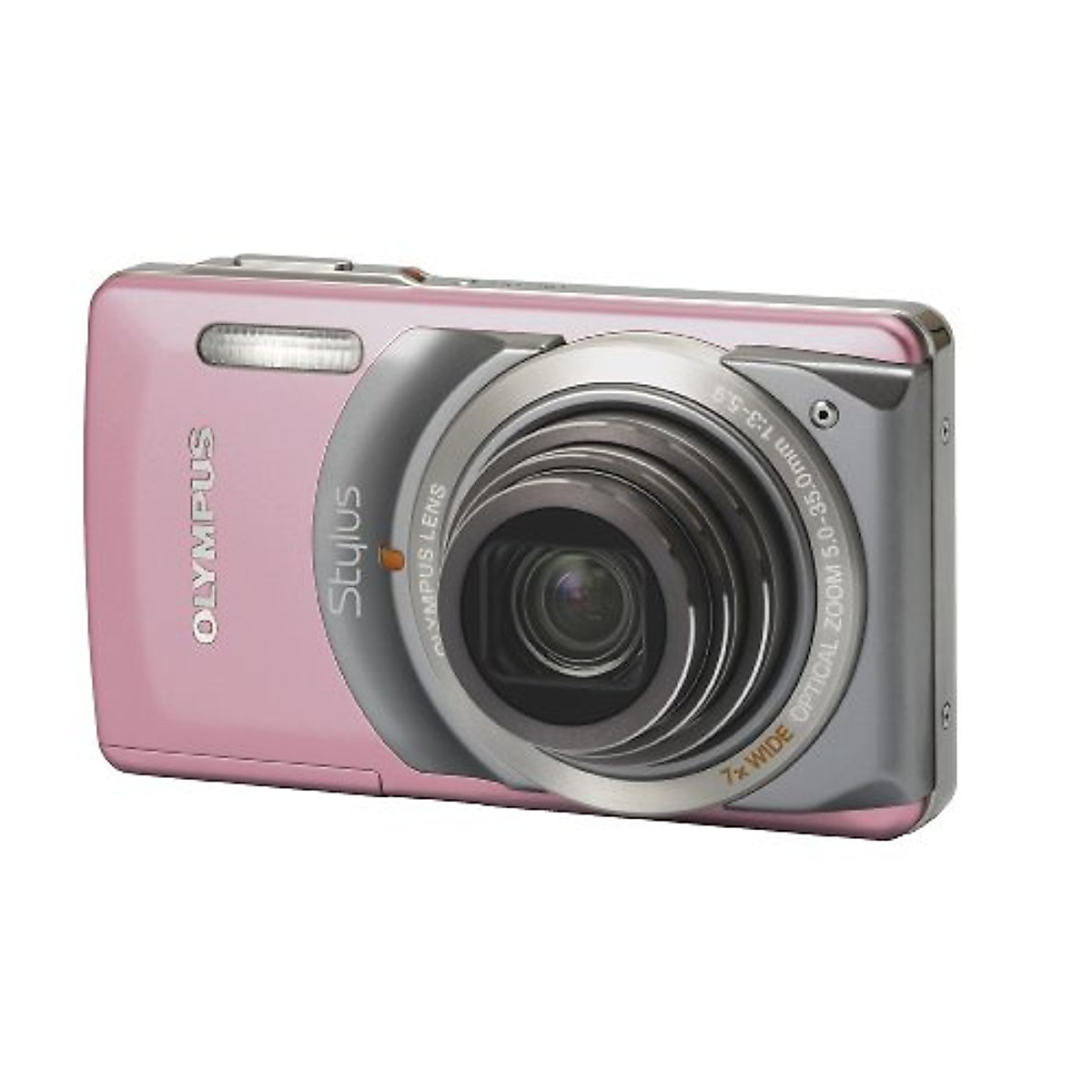Olympus Stylus 7010 12MP Digital Camera with 7x Dual Image Stabilized Zoom and 2.7 inch LCD (Pink)