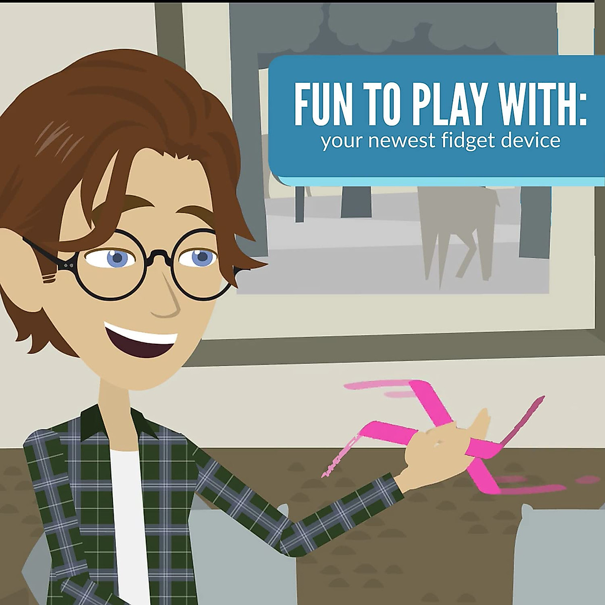 Silicone Remote Tether 4-Pack - Never Misplace Your Remote Again/Adjustable for Snug Fit/Fits Apple, Samsung, Sony, LG, Dyson & More – (2 Blue & 2 Red)