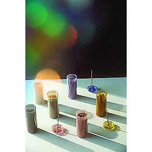 Paddywax Candles Haze Collection Incense Sticks in Glass Jar, 100-Piece, Tobacco Patchouli