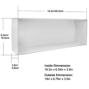 4X4 Version Display Case Compatible with Fnko Pop Boxes, Stackable 4 Single Row, with Transparent Cover to Protect Your Collection Against Dust (Holds 16 Pops)