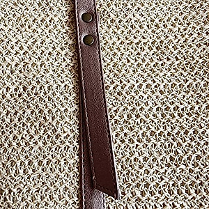 Women Straw Woven Tote Large Beach Handmade Weaving Shoulder Bag Travel Beach Totes Bag Summer Handbag