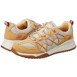 Skechers Bobs Squad 3 Zigzag Swagger Womens Shoes Size 8, Color: Wheat