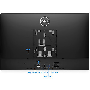 Dell OptiPlex 5490 All in One Desktop Computer, 23.8” FHD Display, i7-10700, 16GB RAM, 1TB NVMe SSD, External Webcam, HDMI, Display Port, SD-Card, USB C, Wi-Fi, BT - Windows 11 Pro (Renewed)