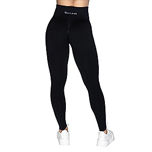 Sunzel Scrunch Butt Lifting Leggings for Women High Waisted Seamless Workout Leggings Gym Tights Tummy Control Yoga Pants Black