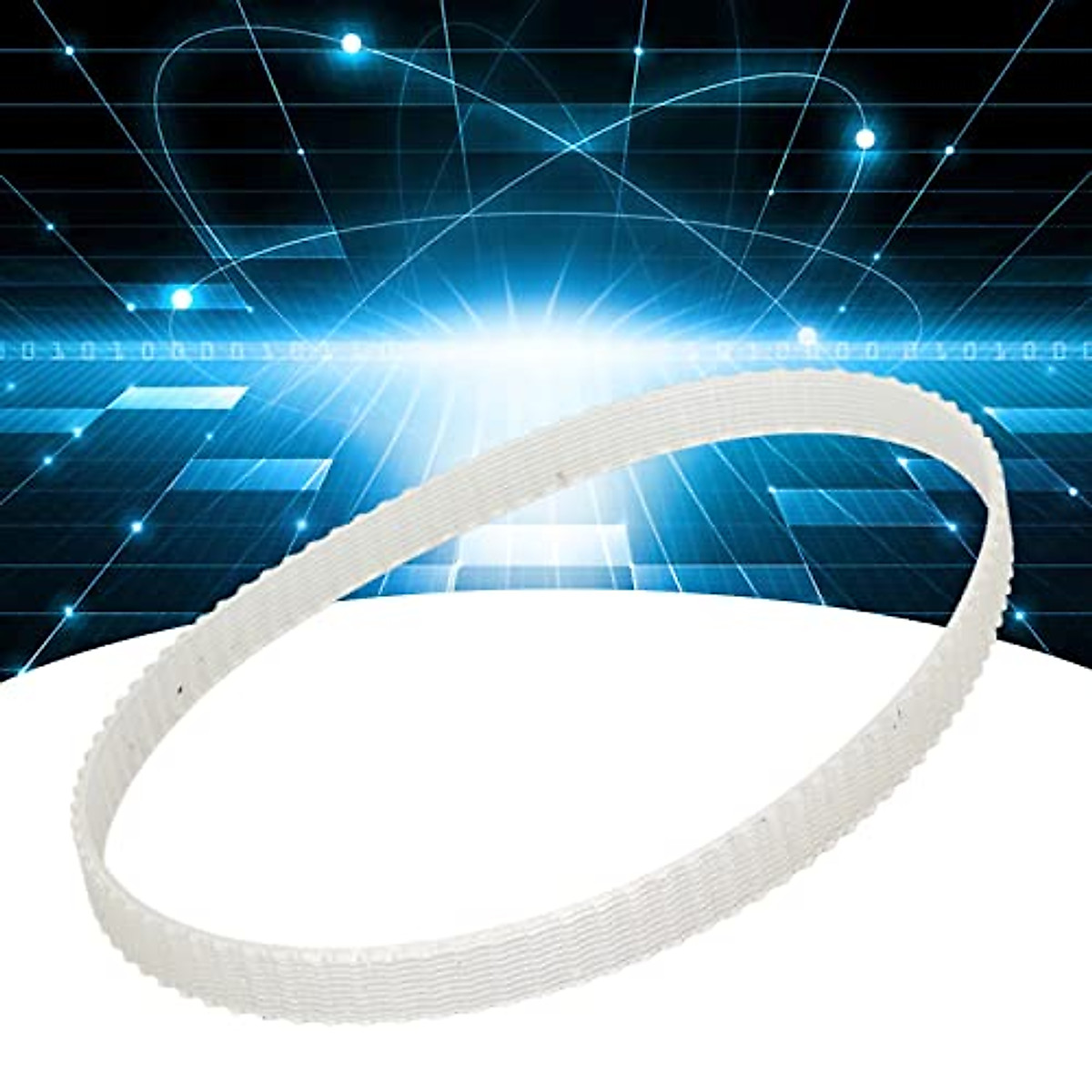 Mini Lathe Belt, 1.5m 94 Teeth Professional Transparent Polyurethane Timing Drive Belt Power Lathe Accessories Replacement Belt for 8 x 14 Mini Lathes