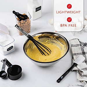 Kitchen Utensils Set, Cooking Utensil Set Kitchen Gadgets, Pots and Pans set Nonstick and Heat Resistant, 24 Pcs Nylon and Stainless Steel, Spatula Set, Apartment Essentials Kitchen Cookware Sets