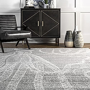 nuLOOM Thomas Paul Octopus Area Rug, 5' x 8', Grey