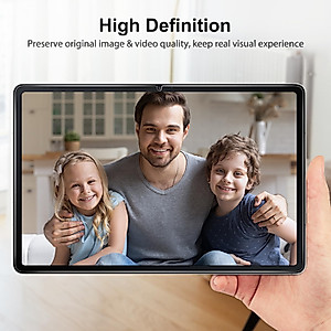 SPARIN 2 Pack Screen Protector for Samsung Galaxy Tab S9 FE 5G (10.9 inch) & Galaxy Tab S9/ S8/ S7 (11 inch), Tempered Glass Compatible with S Pen, Anti-Scratches