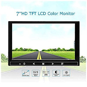 bosstouch 11.6" Inch Security Monitor HDMI/BNC/AV/VGA/USB Input 1366x768 IPS Resolution Touch Buttons Mini Video Camera Audio Monitors & Displays TV Screen