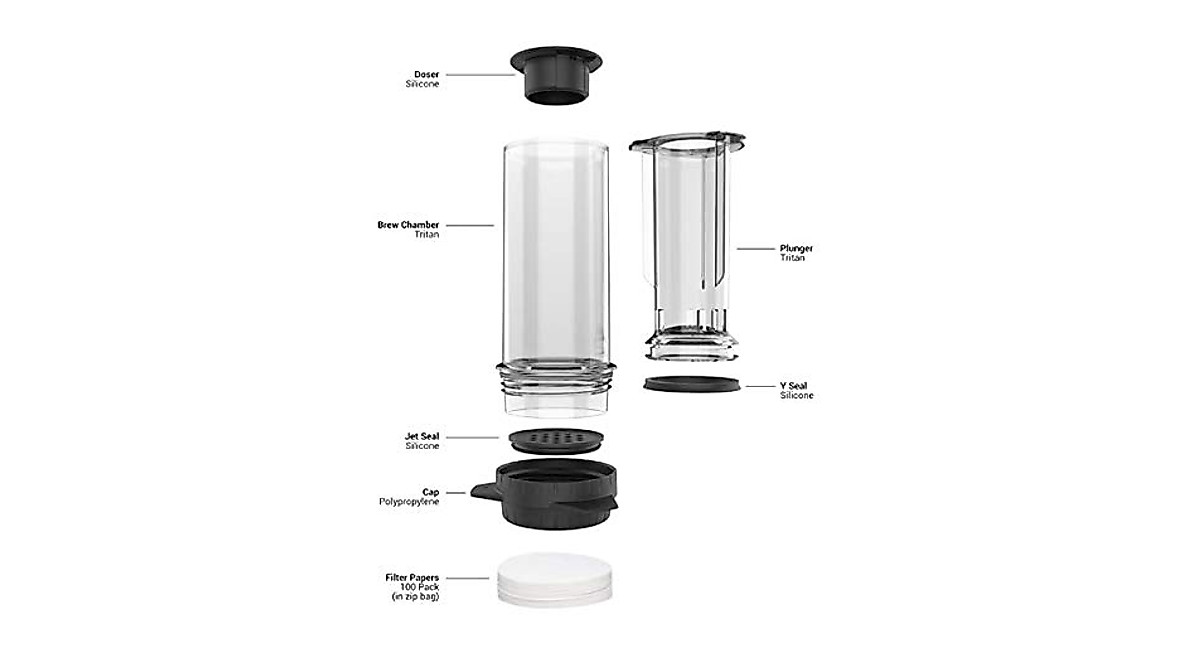 Delter Coffee Press 400ml - Travel-Friendly, Precise Coffee Maker