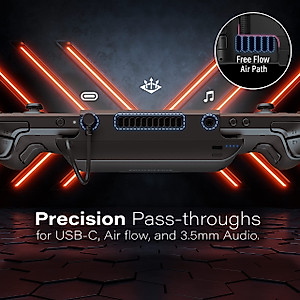 Nyko - Steam Deck Power Bank – 10000mAh Capacity Backup Battery Pack w/ 37w USB C Charger – PD 3.0 Fast Steam Deck Battery Bank – Play & Charge Portable High Capacity Power Bank for 1.25+ Hours