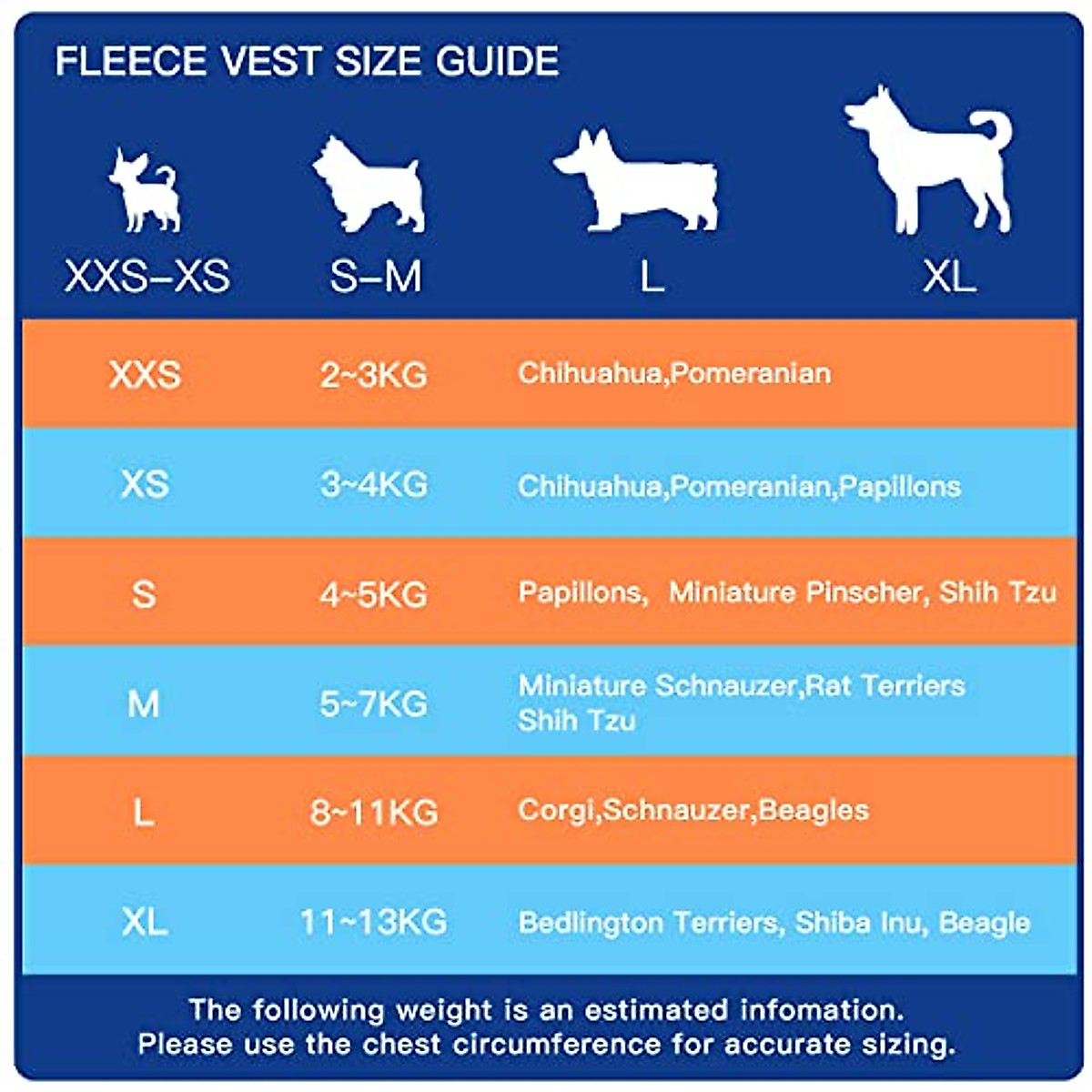 Kigai Blue Leopard Dog Coat Fleece Warm Windproof Pet Clothes for Snow Cold Weather, Soft Cozy Breathable Dog Winter Jacket for Small Medium Large Dogs with Leash Hole Pet Coat(XXS - XL)