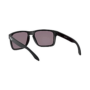 Oakley Men's OO9417 Holbrook XL Square Sunglasses, Matte Black/Prizm Grey, 59 mm