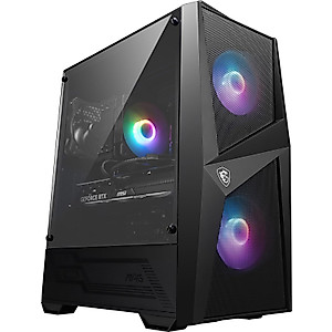 2023 MSI Codex R 13NUC5-068US (i5-13400F, 32GB RAM, 2TB NVMe SSD, RTX 4060 8GB, Windows 11 Pro) Gaming Desktop PC