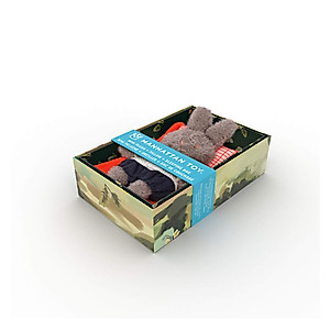 Manhattan Toy Little Nook Berry Bunny Stuffed Animal with Removable Clothing, Sleeping Bag & Keepsake Box