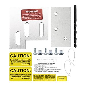 Hoypeyfiy Square D Generator Interlock Kit for Homeline 150 200, SD200A 1 3/8 inches Installation Space