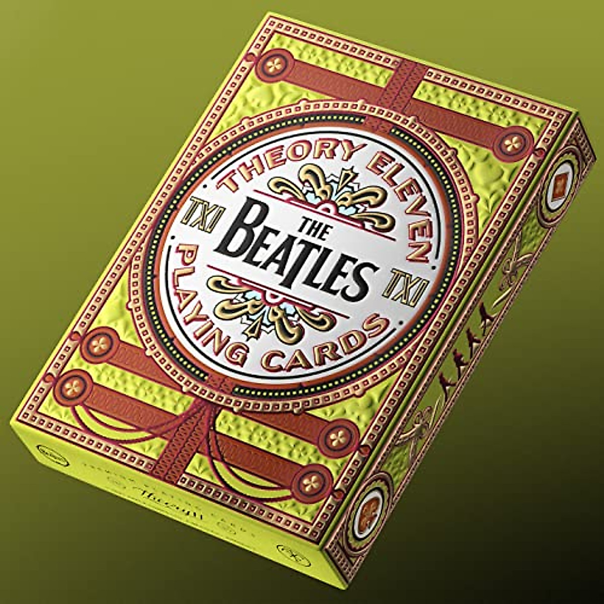 theory11 The Beatles Premium Playing Cards - Green Deck Officially Licensed Collector's Cards