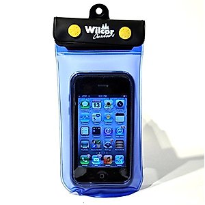 Wilcor - Waterproof Cell Phone Pouch Case - Great for Kayaking, Camping, Fishing - 1 Pack