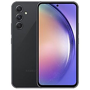 SAMSUNG Galaxy A54 5G + 4G LTE (256GB + 8GB) Unlocked Worldwide Dual Sim 6.4" 120Hz 50MP Triple Cam - (Black)