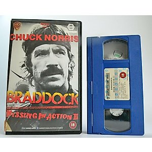 Braddock: Missing in Action 3 (1988) - Action/Adventure - Chuck Norris - Pal VHS