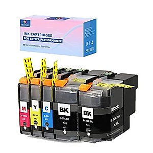 NEXTPAGE Compatible Brother LC20E Ink Cartridges Super High Brother LC 20E LC-20E XXL Use for Brother MFC-J775DW XL MFC-J5920DW MFC-J985DW MFC-J985DW Printers