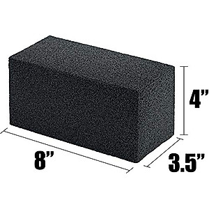 Armonik Grill Cleaning Brick - Bloque de limpieza de Piedra de pómez ecológica sin olor. para limpieza de parrillas, para eliminar el oxido y la grasa.