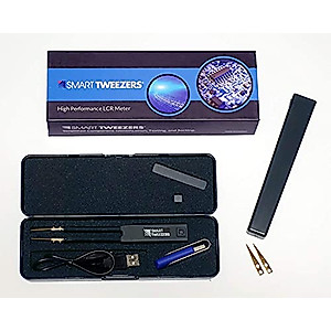 Smart Tweezers ST5-S Professional LCR Meter/ESR Meter with Spare Test Leads and Pocket Case
