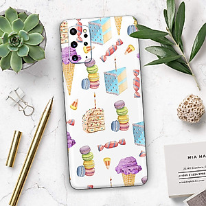 DesignSkinz Yummy Galore Bakery Treats v6 Protective Vinyl Decal Wrap Skin Cover Compatible with The Samsung Galaxy S20 (Screen Trim & Back Glass Skin)
