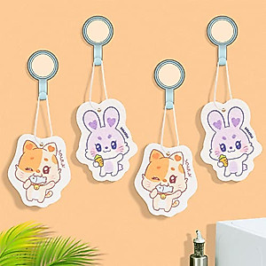 Skycase Cleaning Dish Sponge for Kitchen,[4 Pack] Reusable Compressed Wood Pulp Cleaning Sponges-Quick Drying Non Scratch Sponge for Use in Kitchens, Bathroom and More