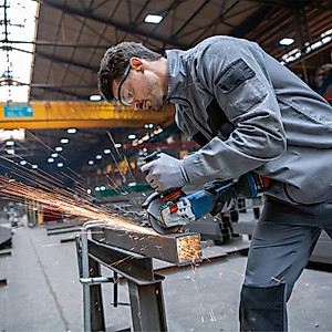 Bosch Professional BITURBO with X-Lock Cordless Angle Grinder GWX 18V-15 P (Power as a Corded 1,500 W, Without Batteries and Charger, in Cardboard Box)