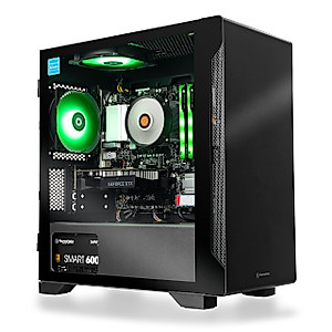 Thermaltake LCGS Graphite 165 CPU Gaming PC (AMD Ryzen™ 5 3600 6-core, ToughRam Z-ONE 3600Mhz 16GB RGB Memory, NVIDIA GeForce® GTX 1650 OC 4GB, 1TB M.2 NVMe, Win 10 Home) S1BK-B550-G15-LCS