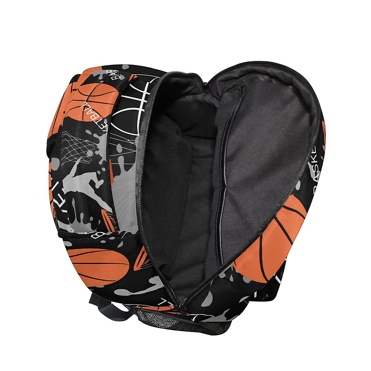 Sports Basketball School Backpack Boy Girl Kids Schoolbag Bookbag Laptop Travel Hiking Daypack for Women Men