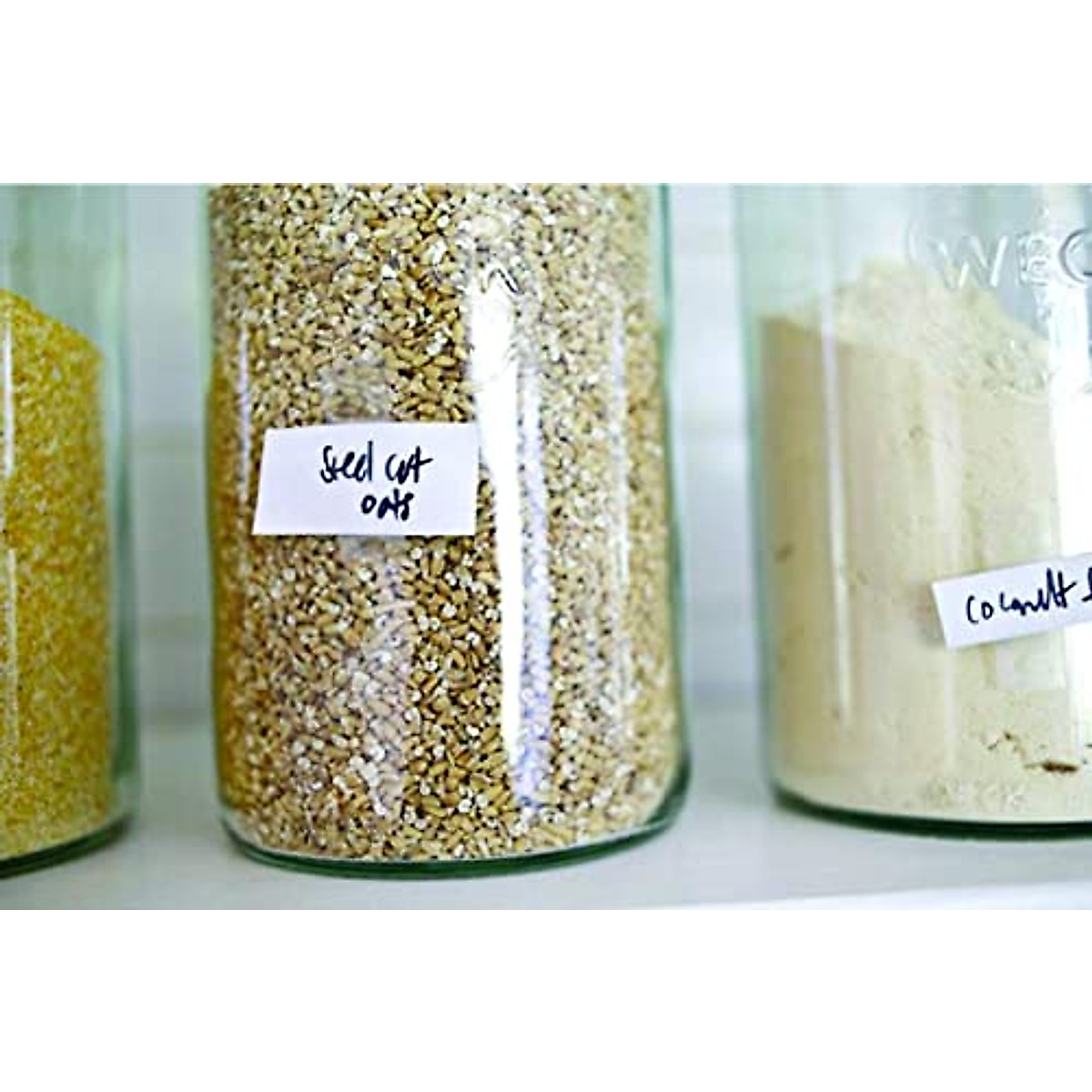 VERSAINSECT – 1.5L Glass Jars with Large Storage Capacity – Preserving Jars with Airtight Lids Suitable for Pickling – Heat Resistant Canning Jars - Microwave Safe - (1 Jar with Glass Lid) 54 fl. oz