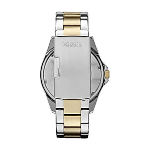 Fossil Women's Riley Quartz Stainless Steel Multifunction Watch, Color: Gold/Silver (Model: ES3204)
