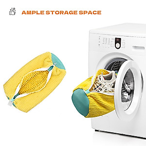ZHAKKE Shoe Washing Machine Bag Laundry Shoe Bag for Washer Dryer Reusable Shoe Cleaning Bag for All Size Shoes
