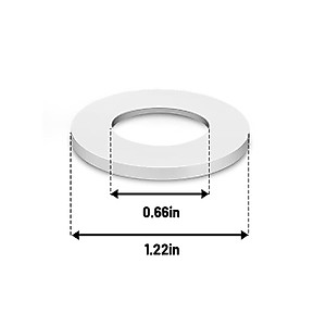 FSYHVVY Replacement Connector Seals Gaskets Washers for Coleman Lay-Z-Spa, A and B/C (2A+4B/C)