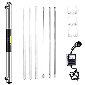 Geekpure Whole House UV Water Filter– UV Water Purifier with Extra 2 UV Filter +2 Quartz Sleeve- (12 GPM)