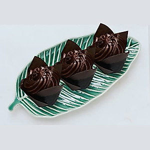 HLCM 200pcs tulip cupcake liners, cupcake liners, muffin liners baking rack, cupcake baking cups, muffin pans for muffins, cupcakes, cakes, parties, birthdays