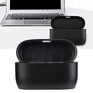 Jabra 75t Charging Case,Replacement Charging Case Compatible with Jabra Elite Active 75t and Jabra Elite 75t,Earbuds Protective Substitute Cover with Built-in Battery(Without Earbuds)