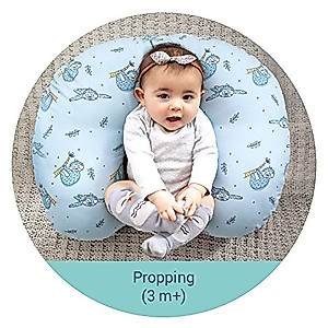 Nuby Support Pod Infant Breastfeeding Support Pillow by Dr. Talbot's, White