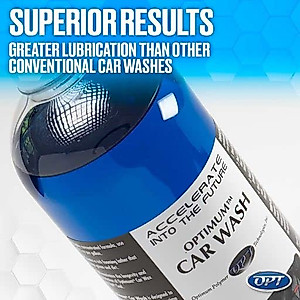 Optimum Car Wash - 1 Gallon, Biodegradable Foaming Car Wash Soap, For Professional Car Detailing and At Home Car Wash, Bucket Wash, or Use with Foam Gun or Foam Cannon