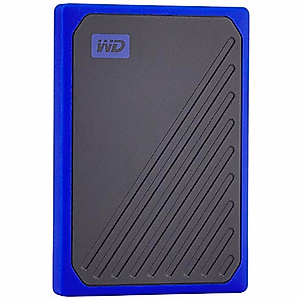 Western Digital 1TB My Passport Go SSD Cobalt Portable External Storage, USB 3.0 - Western DigitalBMCG0010BBT-WESN
