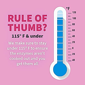 Garden of Life 22 Digestive Enzymes for Women with Bromelain, Papain, Lipase & Lactase Plus Probiotics & Vitamins B12, Biotin & Zinc – RAW Enzymes – Non-GMO, Gluten-Free, Vegetarian, 90 Capsules