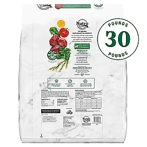 NUTRO NATURAL CHOICE Adult Dry Dog Food, Lamb & Brown Rice Recipe Dog Kibble, 30 lb. Bag