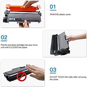 LxTek Compatible Toner Cartridge Replacement for Dell E310dw P7RMX PVTHG 593-BBKD E310 E514 E515 to use with E310dw, E515dw, E514dw, E515dn Printer, High Yield (Black, 4-Pack)