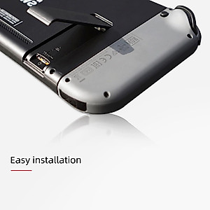 2 Pack Replacement Back Shell Holder Nintendo Switch Console, Back Stand Bracket Kickstand Repair Kit with Screwdriver