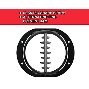 Kindling Splitter, Wood Splitter, Log Splitter, Manual Log Splitter, Firewood Splitter, Full Body Made from CAST Steel, Black